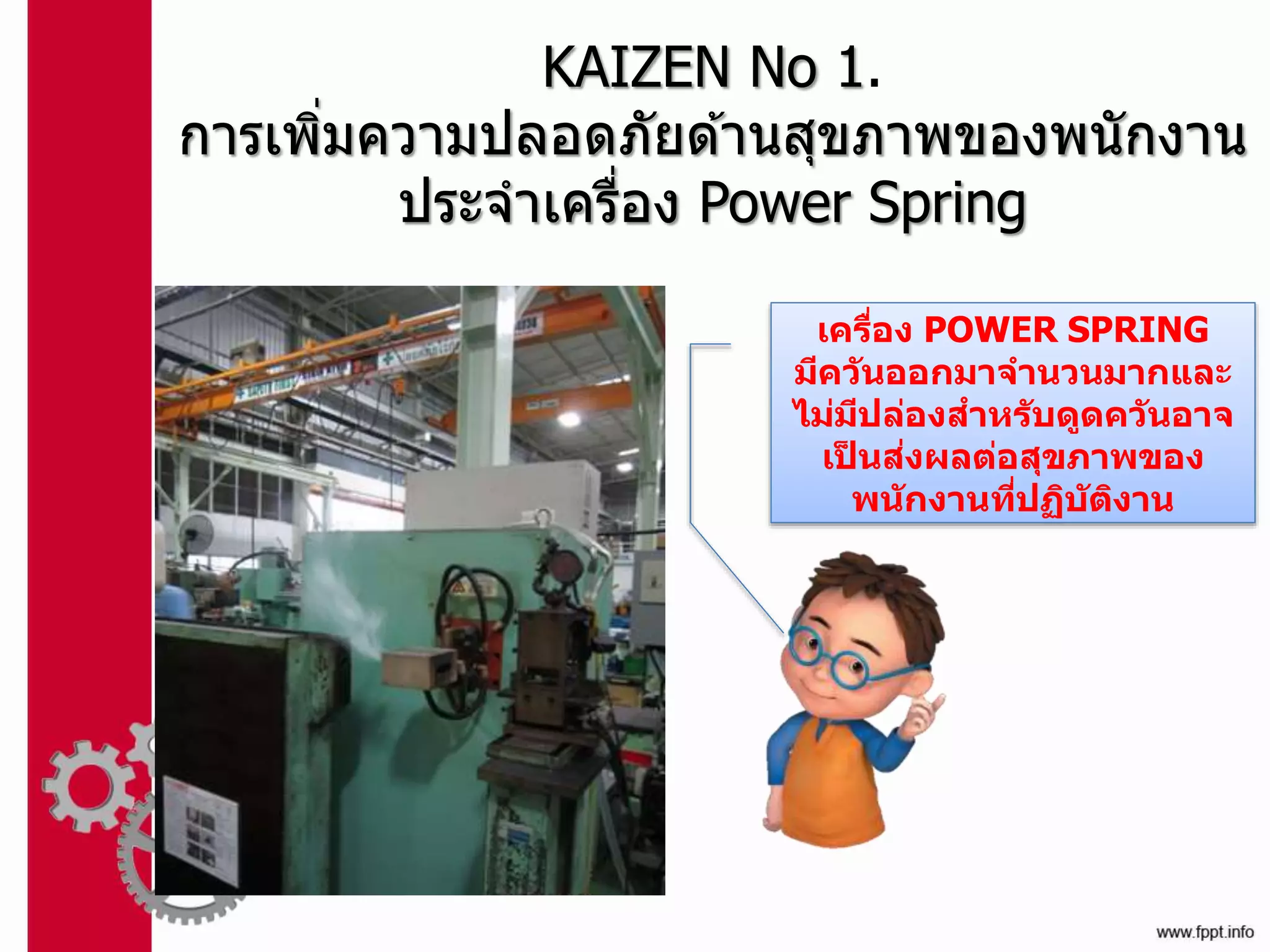 Kaizen machine | PPTX