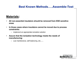 Present Sematech Montaya Electrostatic Discharge Impact and Control workshop.pdf