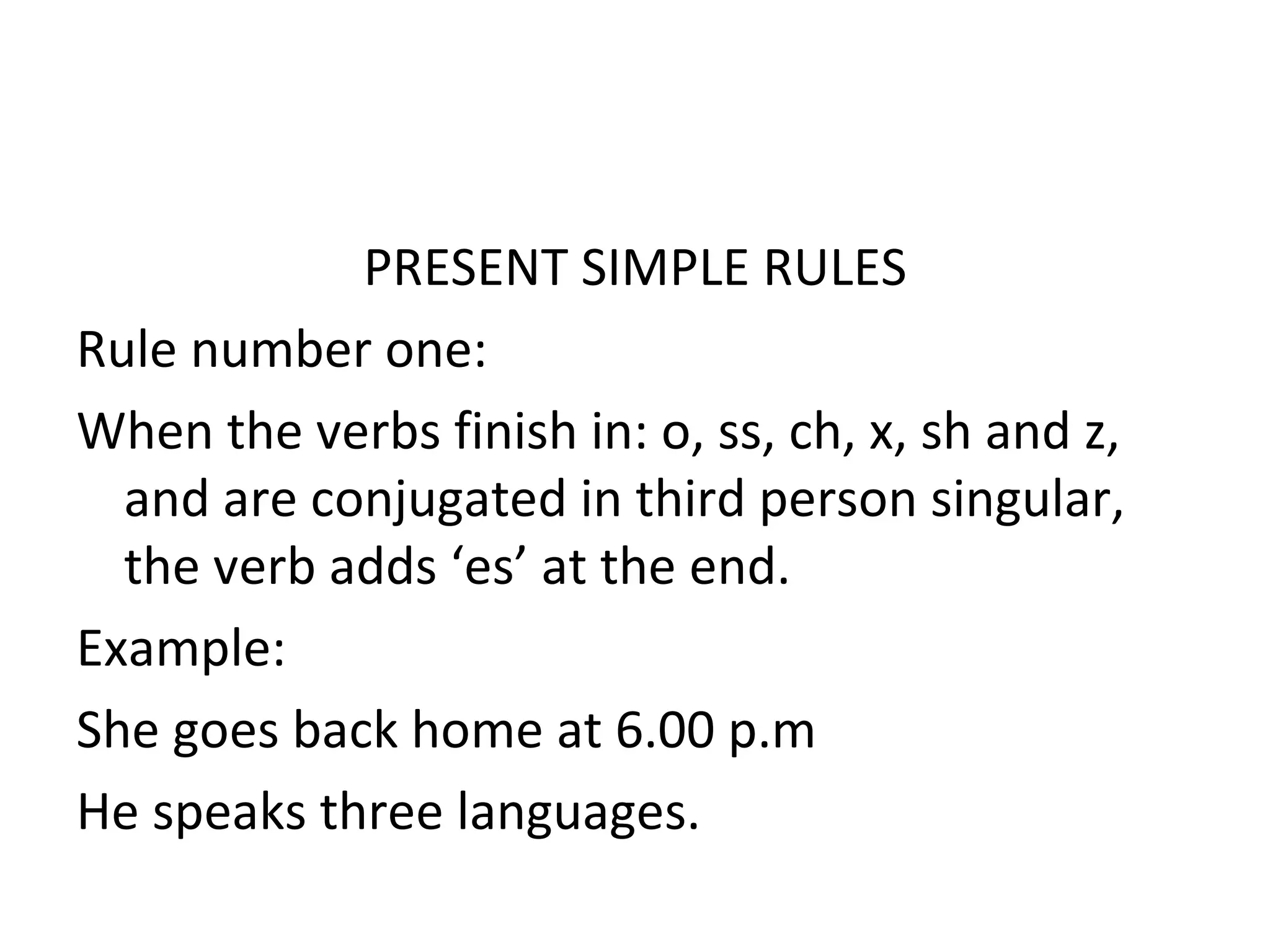 Present Simple | PPT