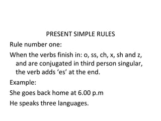 Present Simple | PPT