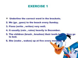 Present simple | PPT