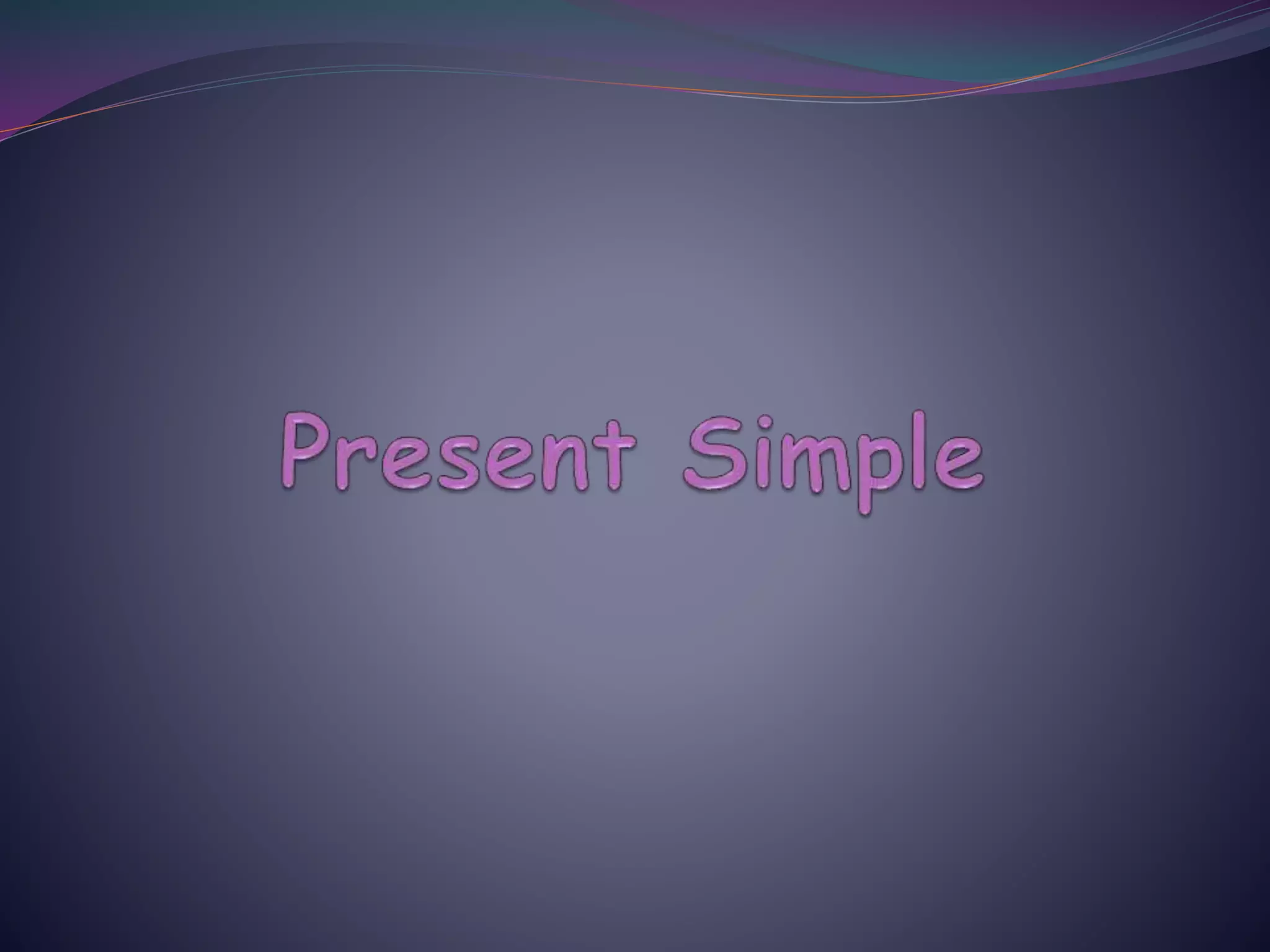 Present simple | PPT