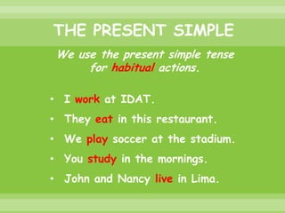 Present simple | PPT