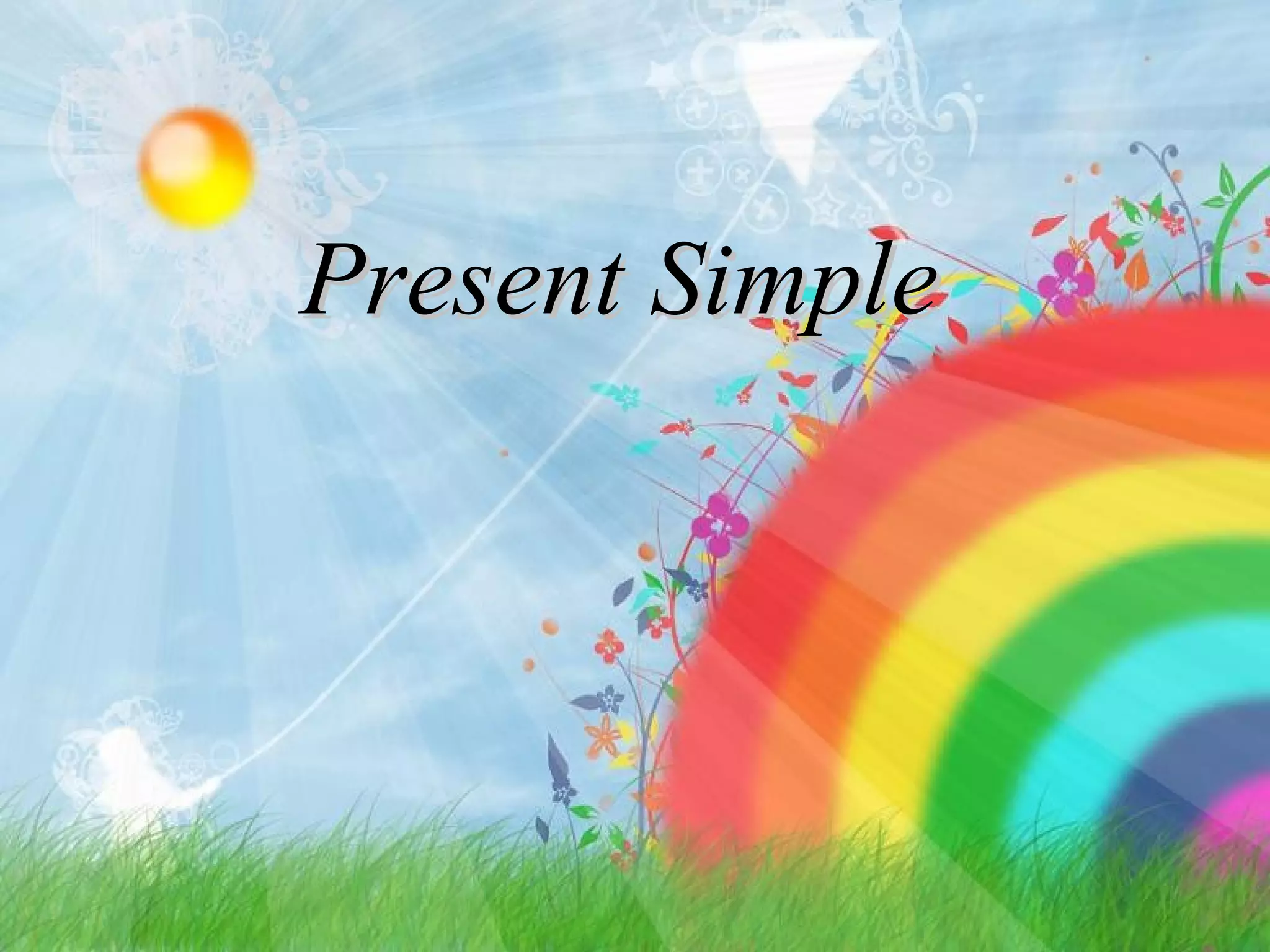 The Present Simple Tense | PPT