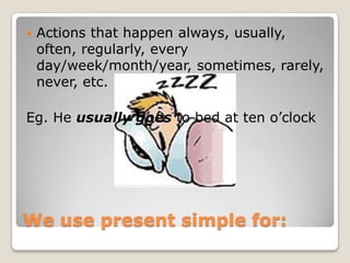 Present simple | PPTX