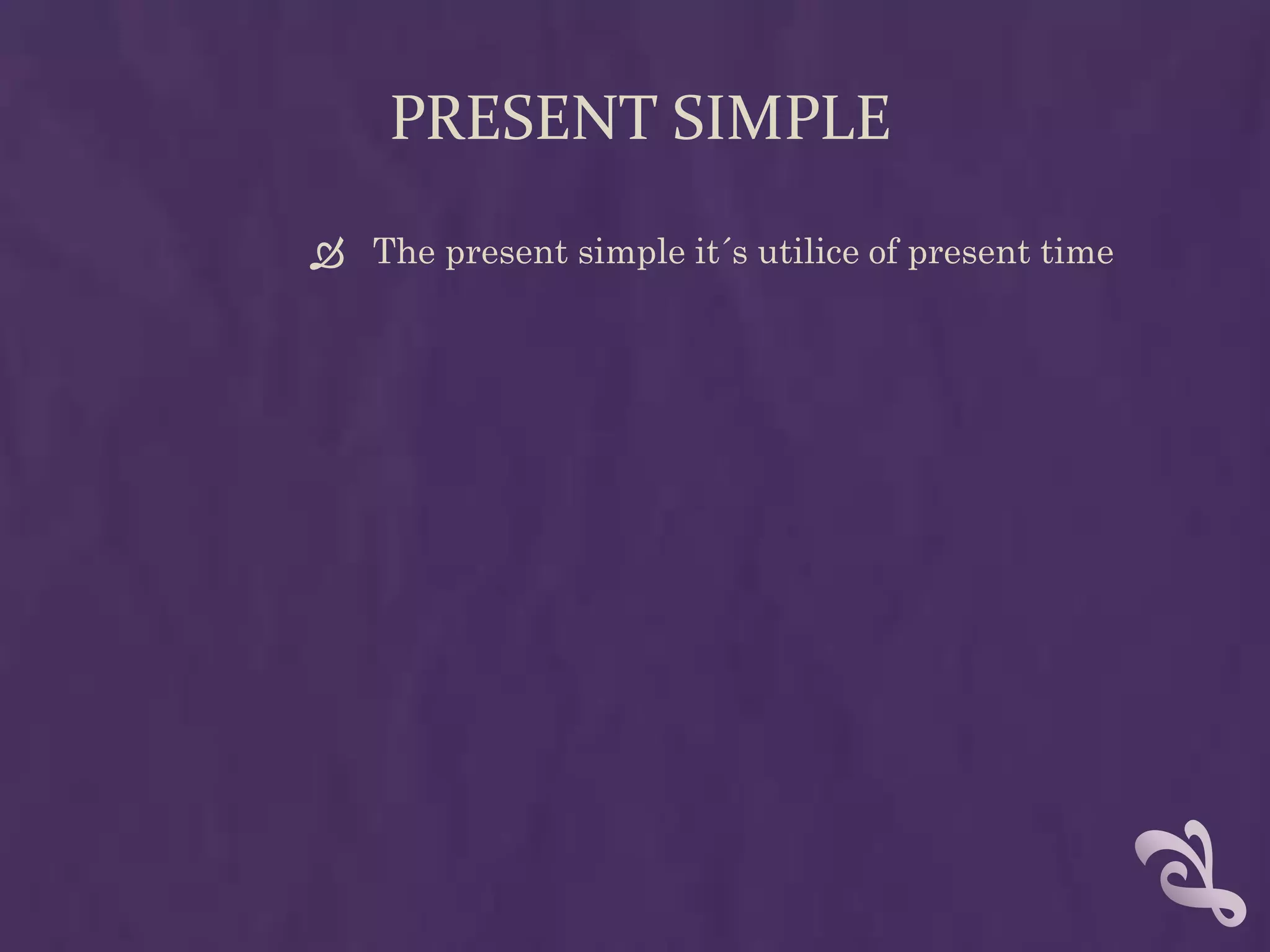Present simple | PPTX