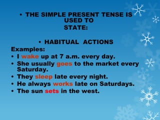 Present simple | PPTX