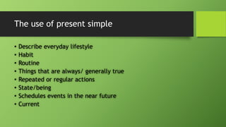 Present Simple | PDF