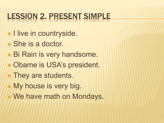 Present simple | PPT