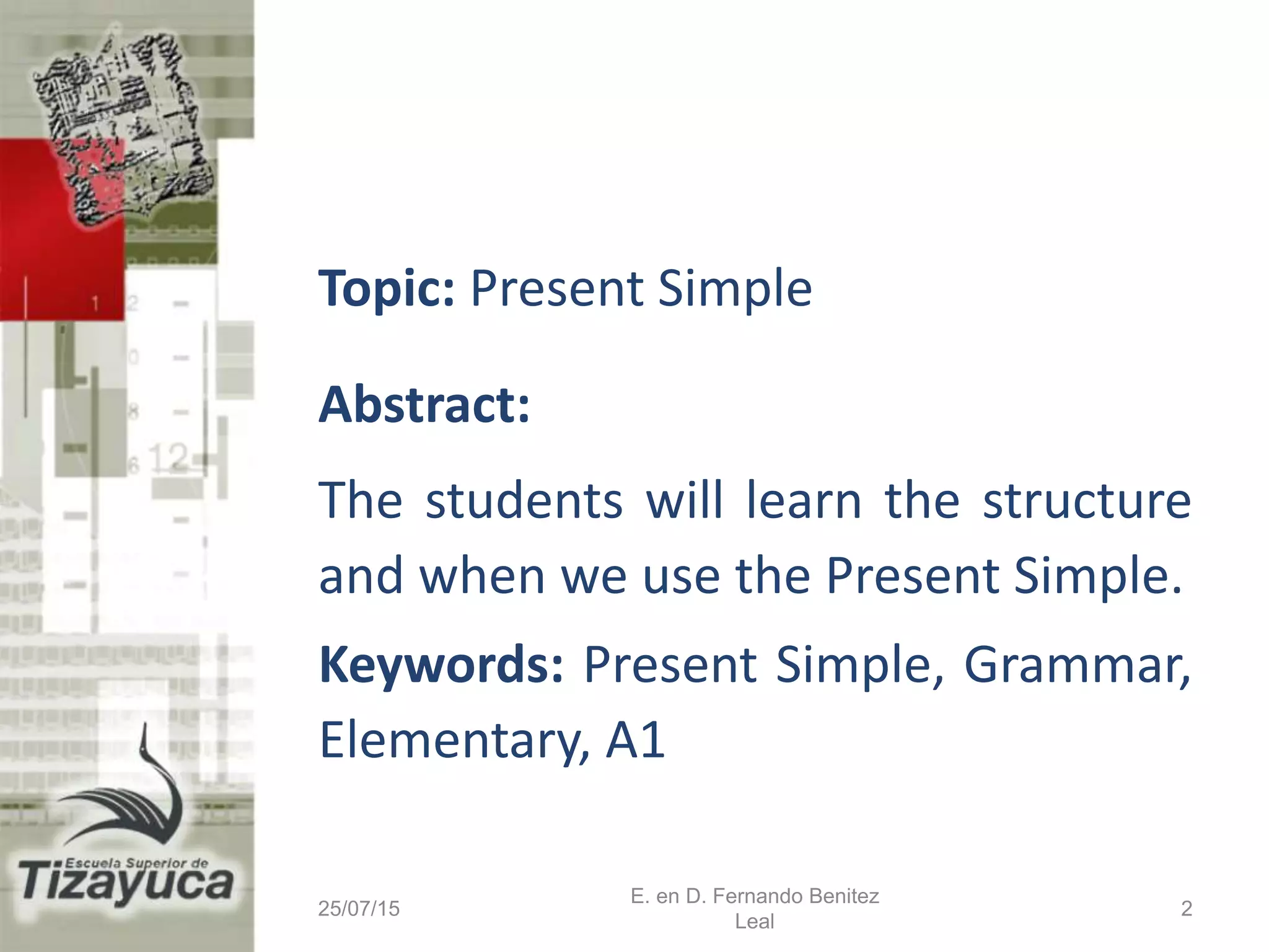 Present Simple | PPT