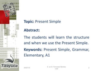 Present Simple | PPT