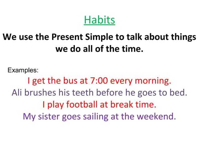 Present Simple | PPT