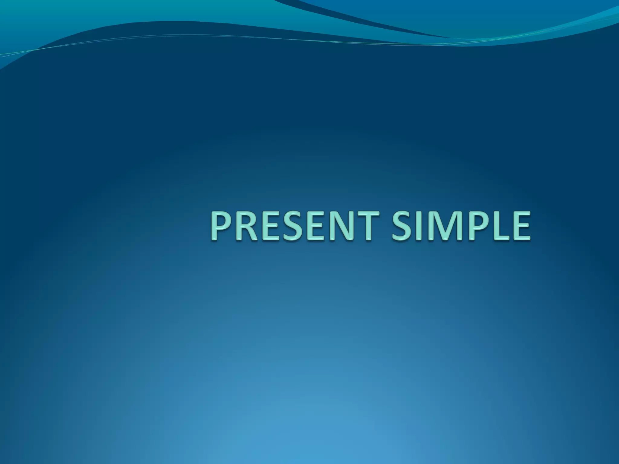 Present simple | PPT
