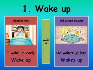 Present simple my daily routine | PPTX