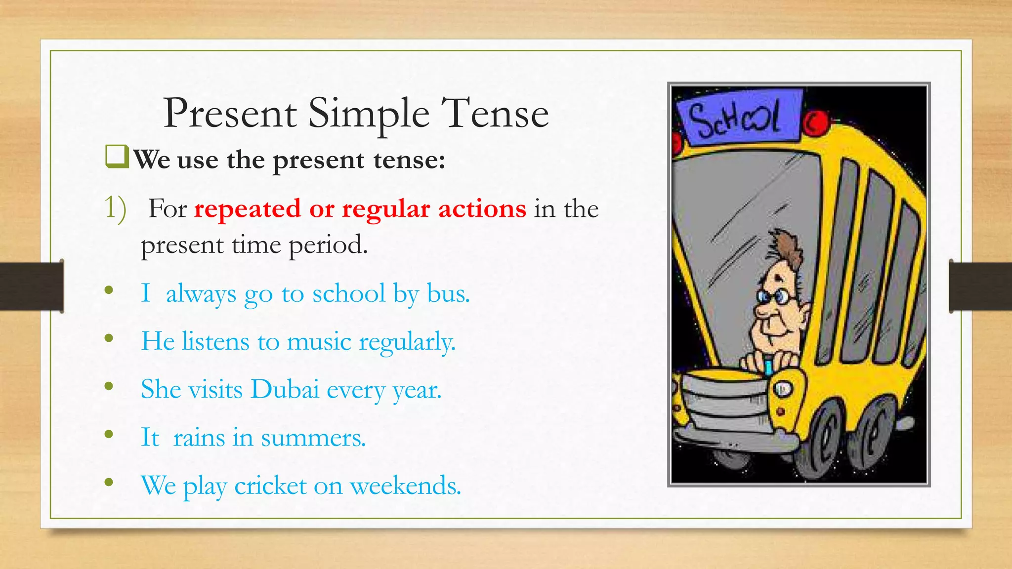 Present Simple Tense | PPTX
