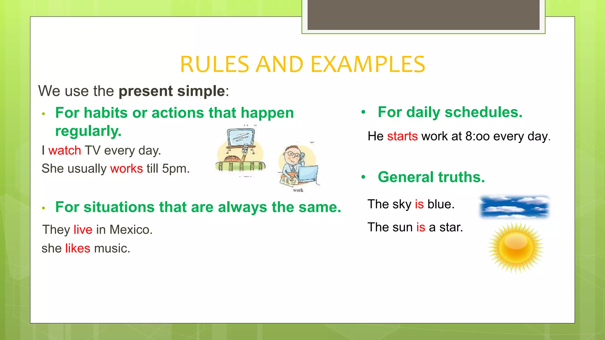 Present simple | PPT