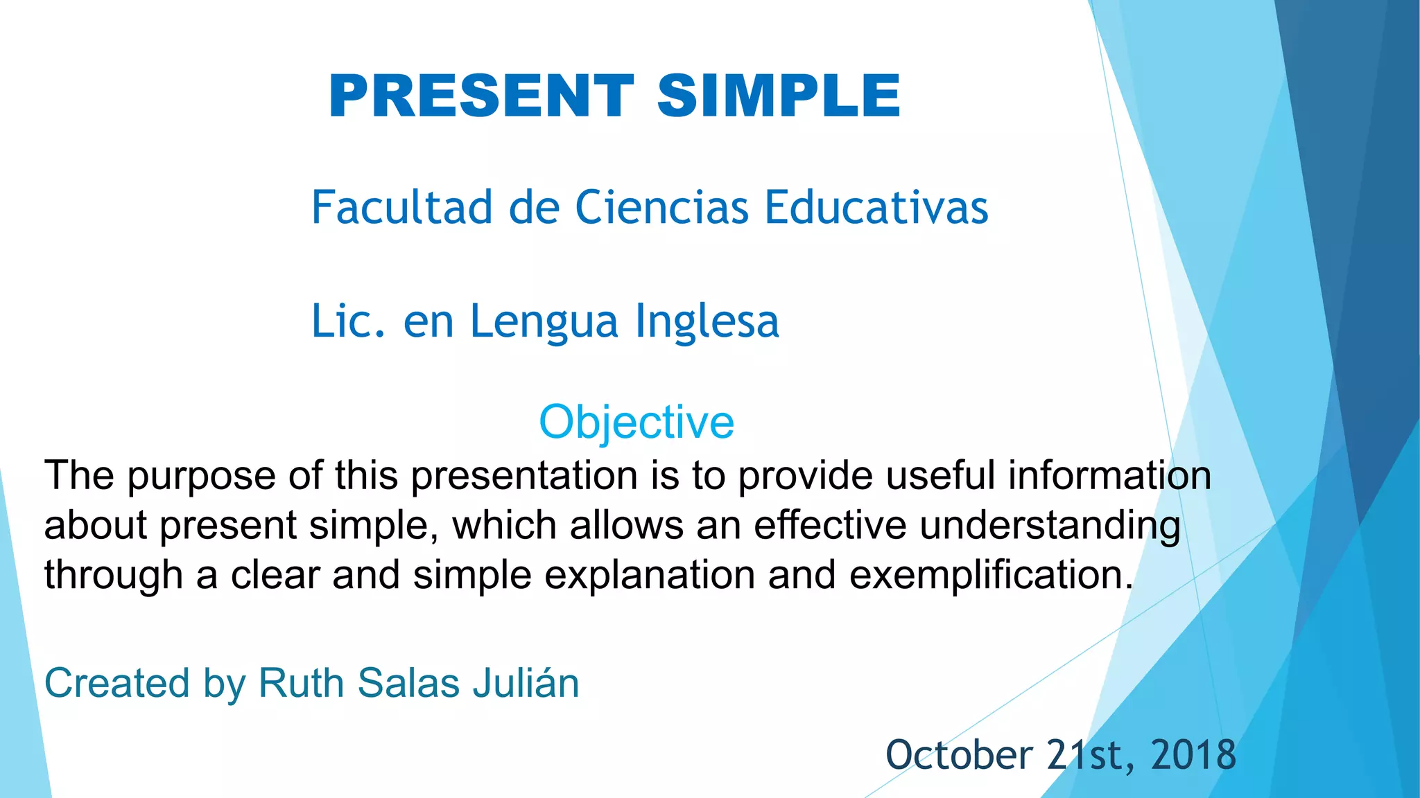 Present simple | PPT