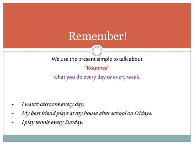 Present simple | PPT