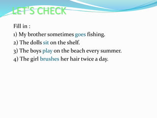 Present simple | PPT