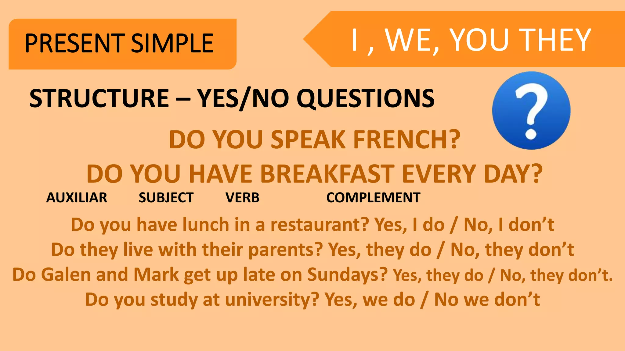 Present simple | PPT