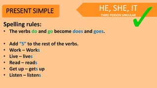 Present simple | PPTX