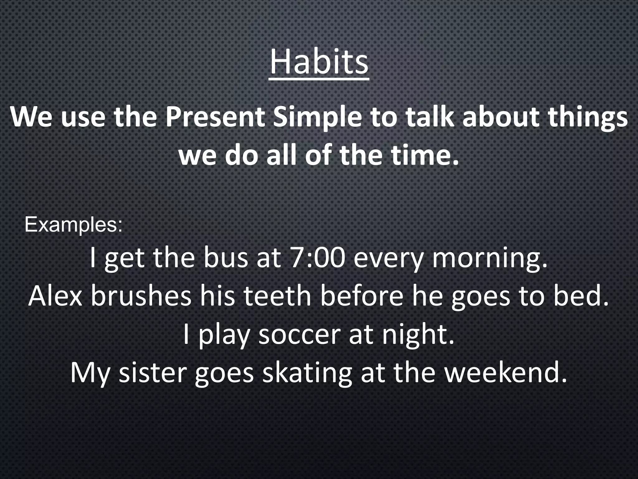 Present Simple Tense: English grammar | PPTX