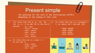 Present simple | PPTX