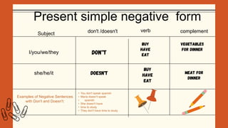 Present simple | PPTX