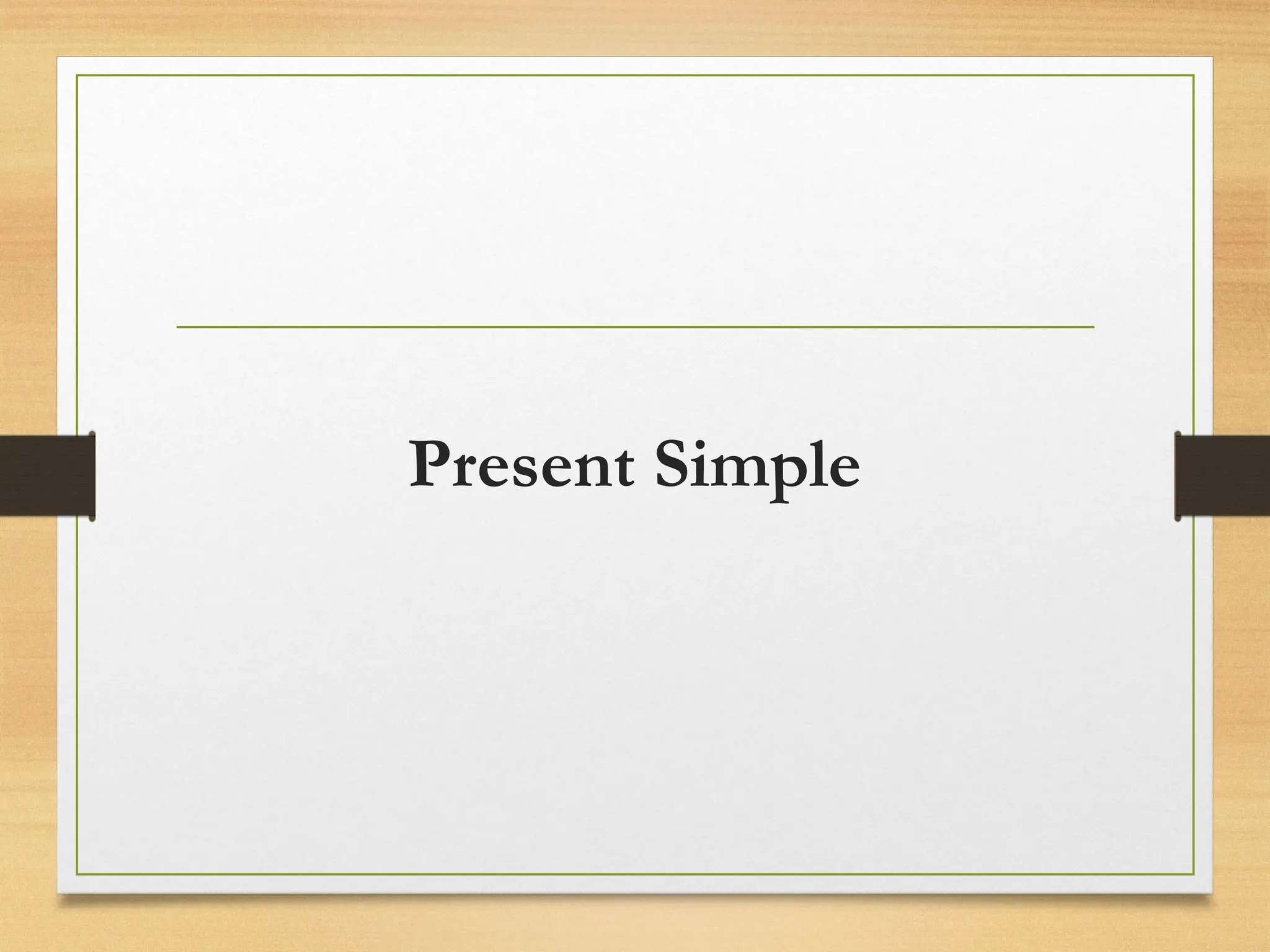 Present Simple for elementary students simple | PPTX