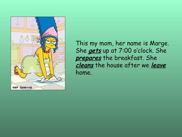 Present Simple Simpsons[1] | PPT