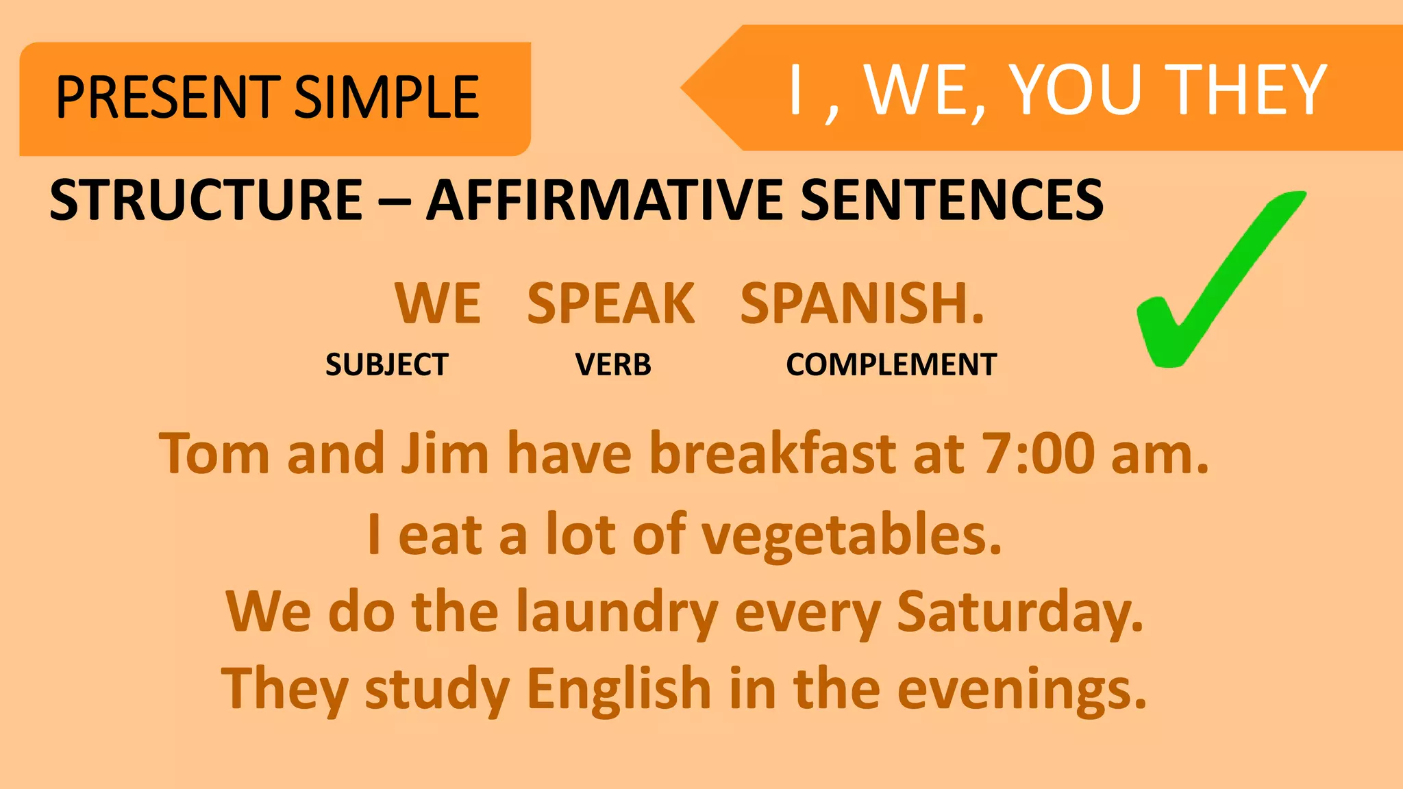 Present simple a 1.2 | PPTX