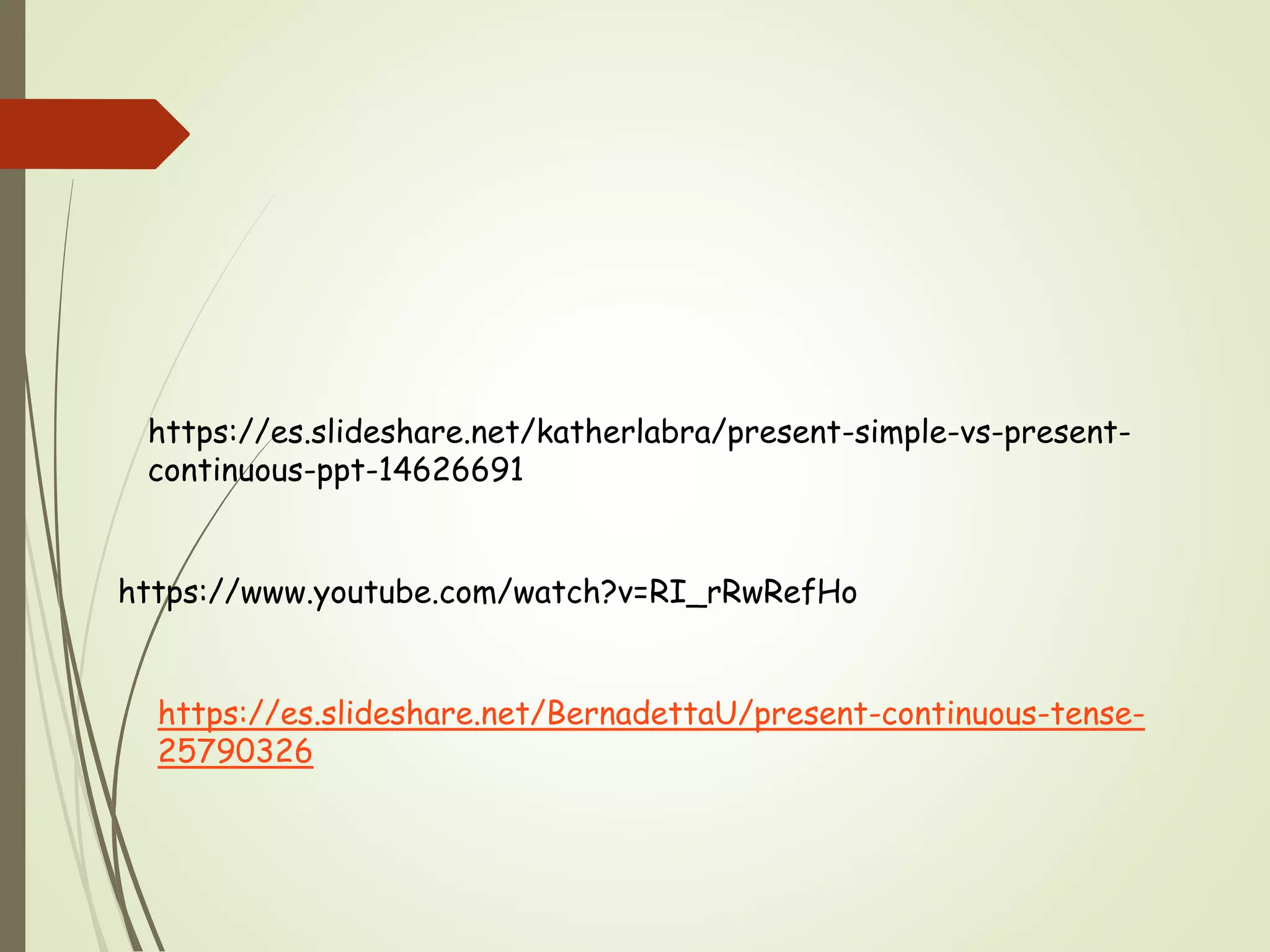 Present simple and continuous | PPT