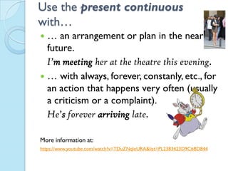 Present simple and present continuous | PPT