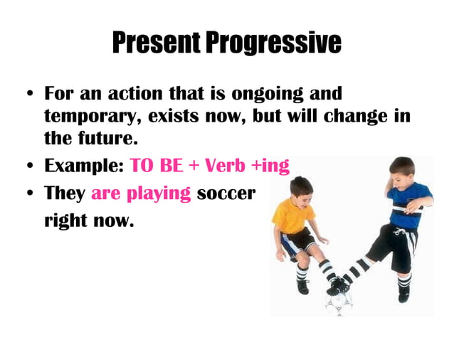 Present Simple And Present Progressive | PPT