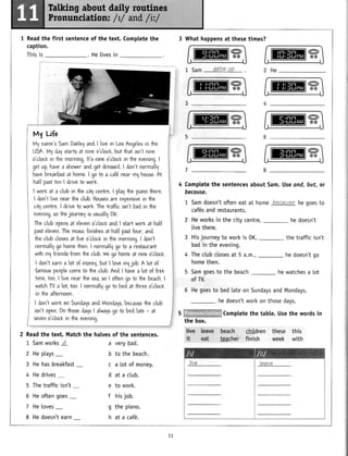 Present simple & daily routine A1-A2 | PDF | Bars & Restaurants ...