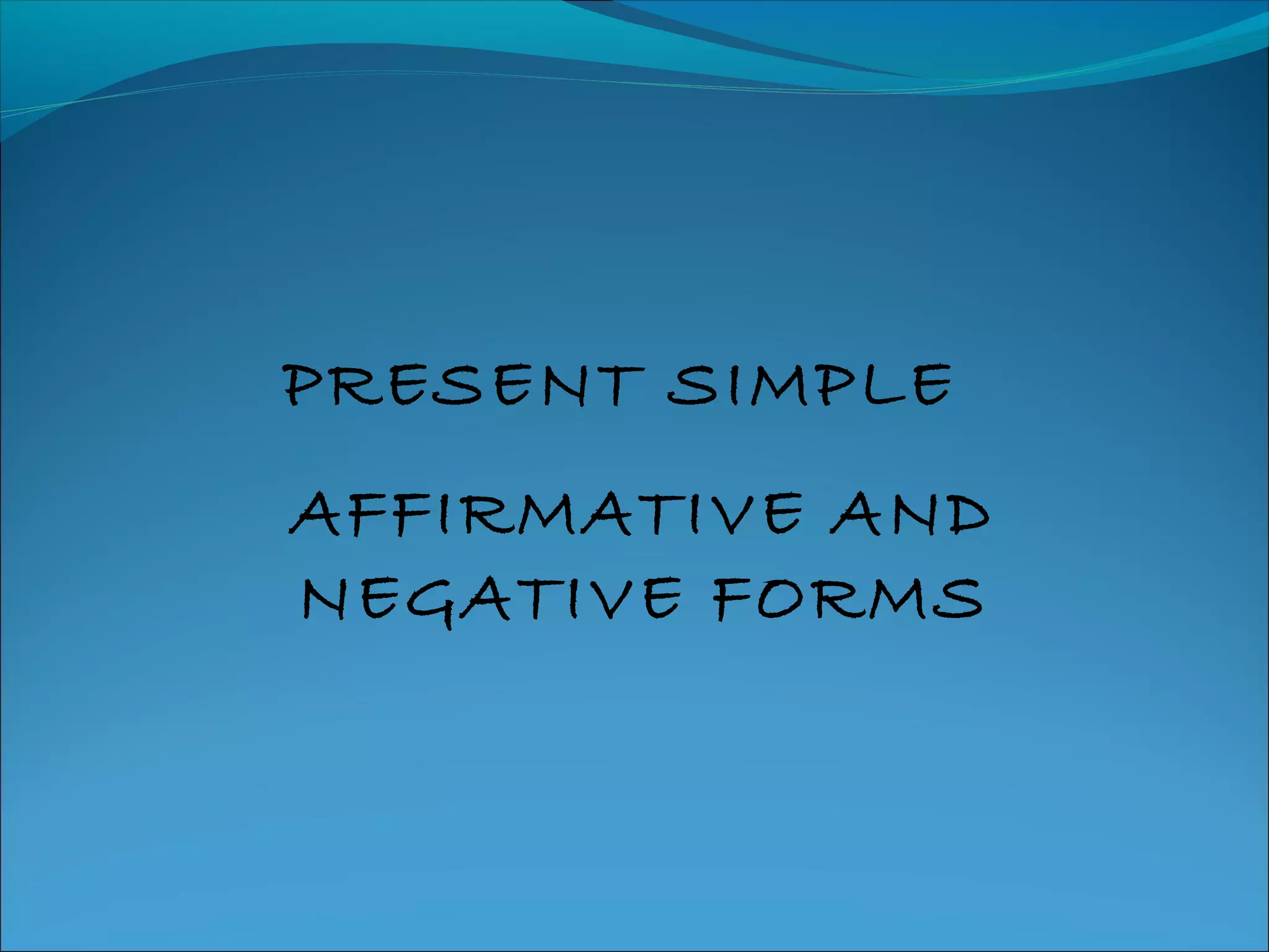 Present simple | PPT