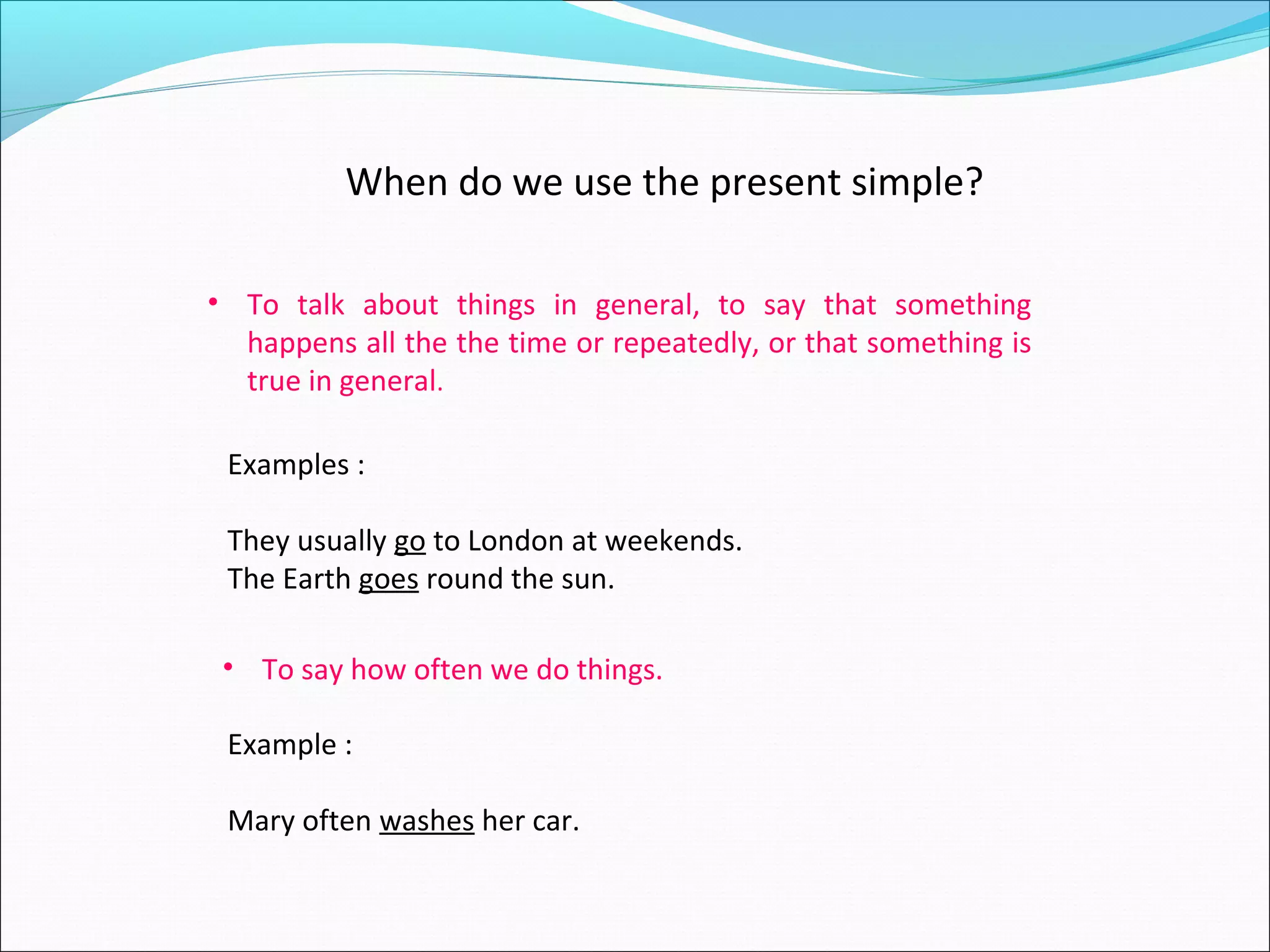 Present simple | PPT