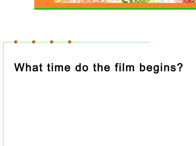Present simple error correction | PPT