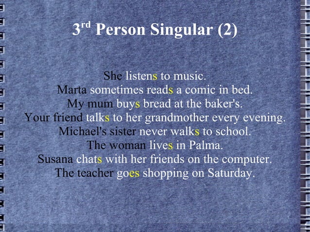 Present simple forms | ODP | Pets