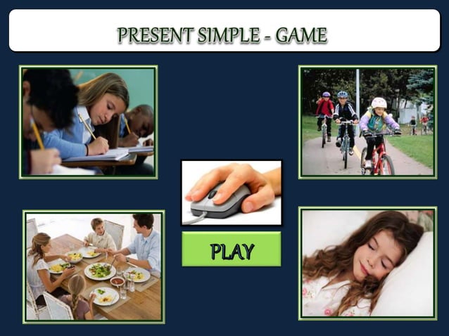 Present simple game: affirmative and negative | PPTX