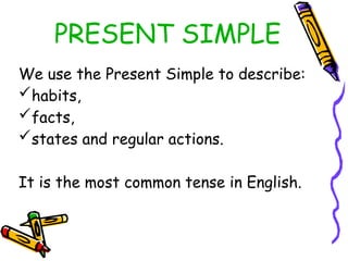Comprehensive Guide to Present Simple Tense in English Grammar | PPTX