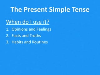 English Grammar - Present Simple | PPT