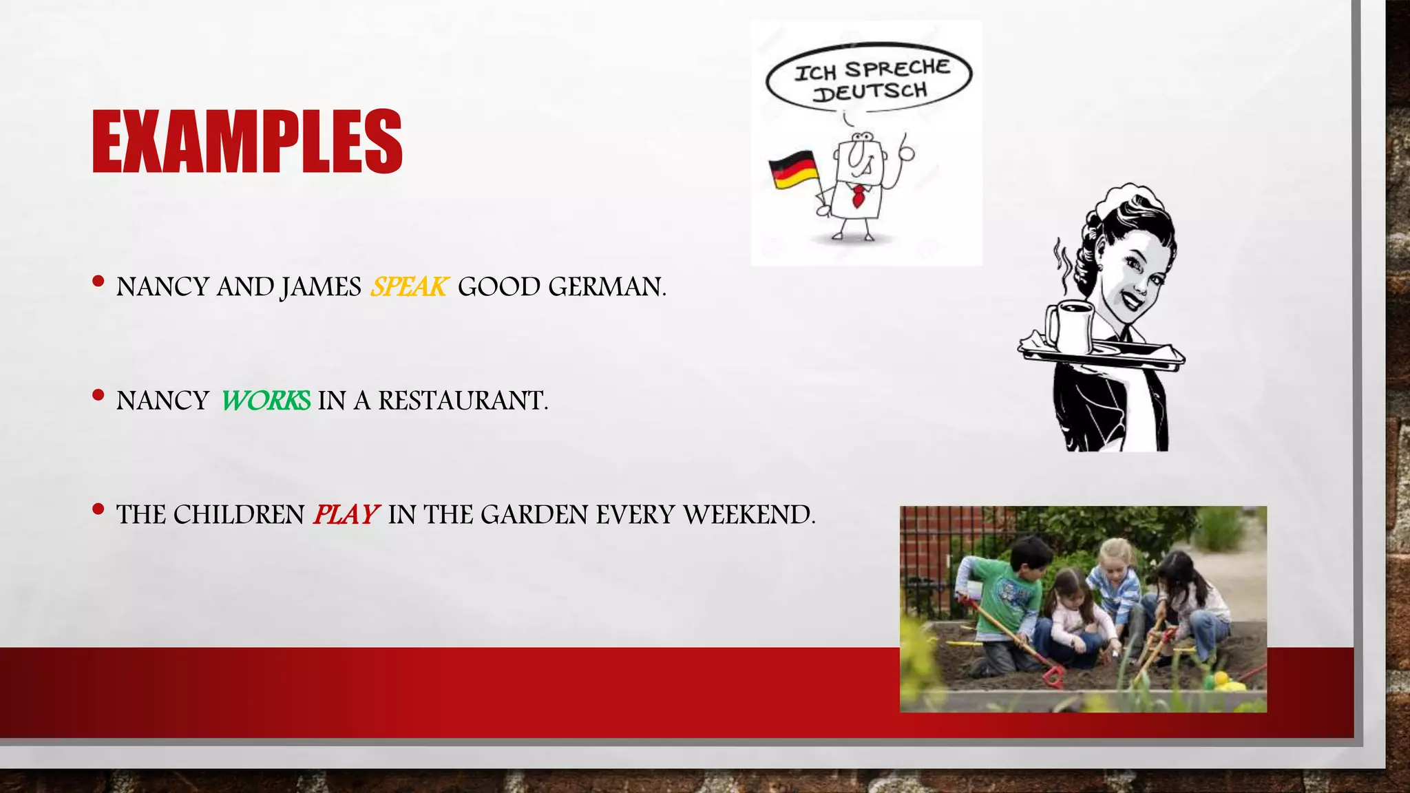 Present simple lesson 7 | PPT