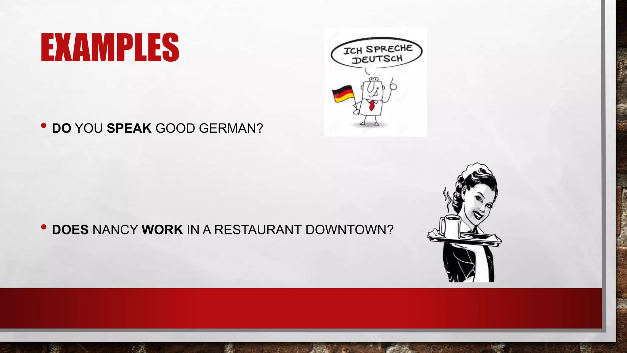 Present simple lesson 7 | PPT