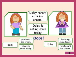 Present simple or continuous game 1 | PPTX