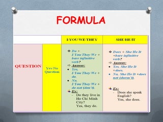Present simple ppt | PPTX