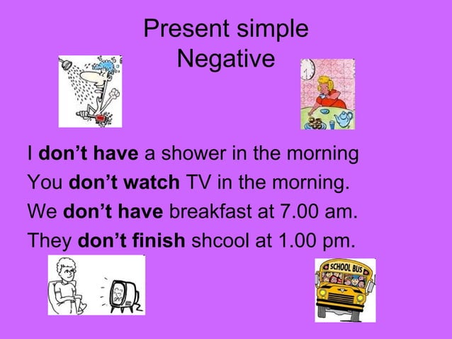 Present simple presentation | PPT