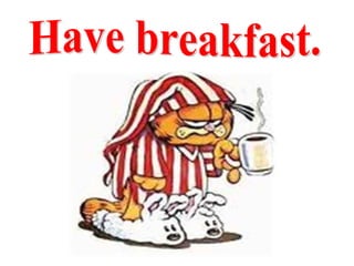 Present simple routine verbs | PPT