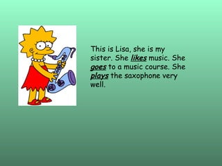 Present simple with the Simpsons | PPT