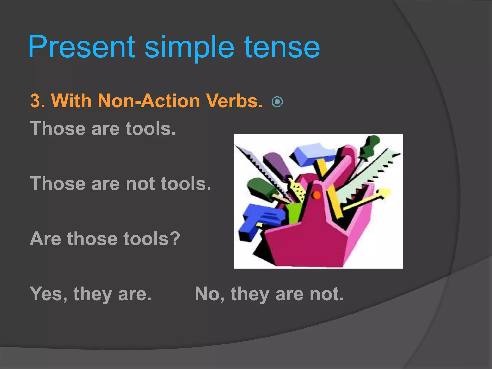 Present simple technical sentences | PPT